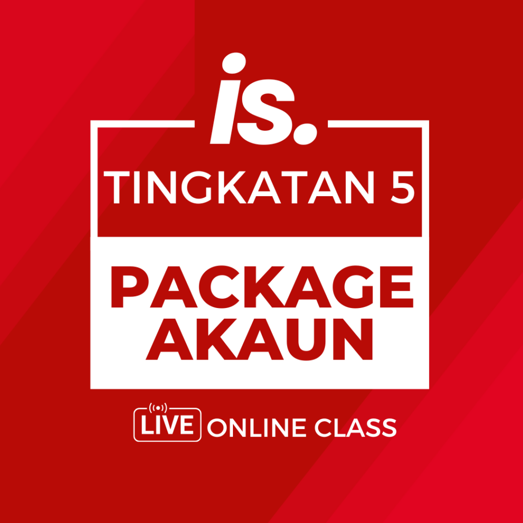 PACKAGE – FORM 5 (AKAUN/PERNIAGAAN)-2025 – IlmuStudio
